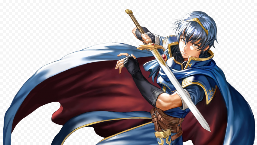 DOWNLOAD Marth Fire Emblem Transparent PNG | Pxpng