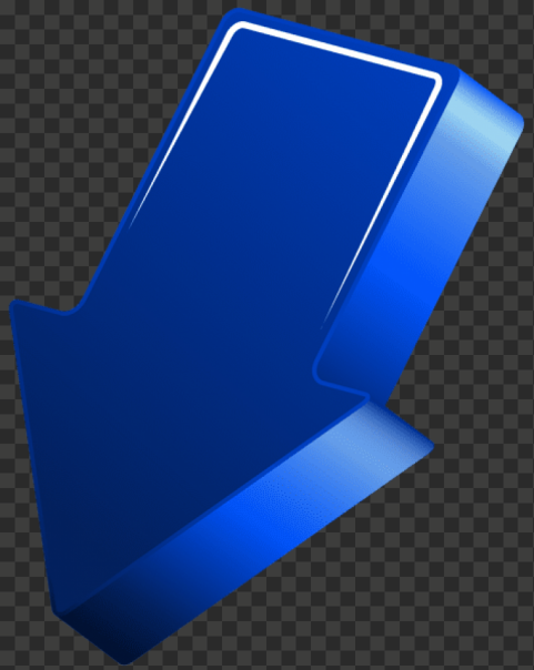Download Png image blue arrow transparent | Pxpng