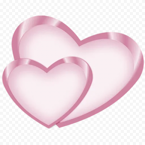 Two Hearts PNG Transparent | Pxpng