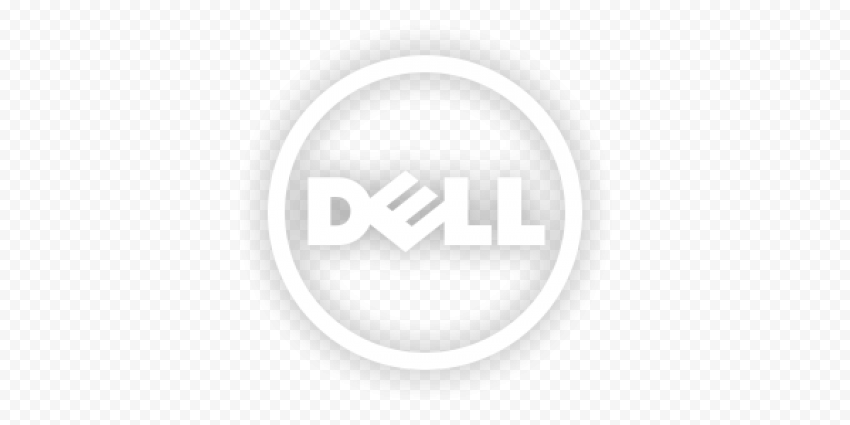Dell Logo 3D White PNG | Pxpng