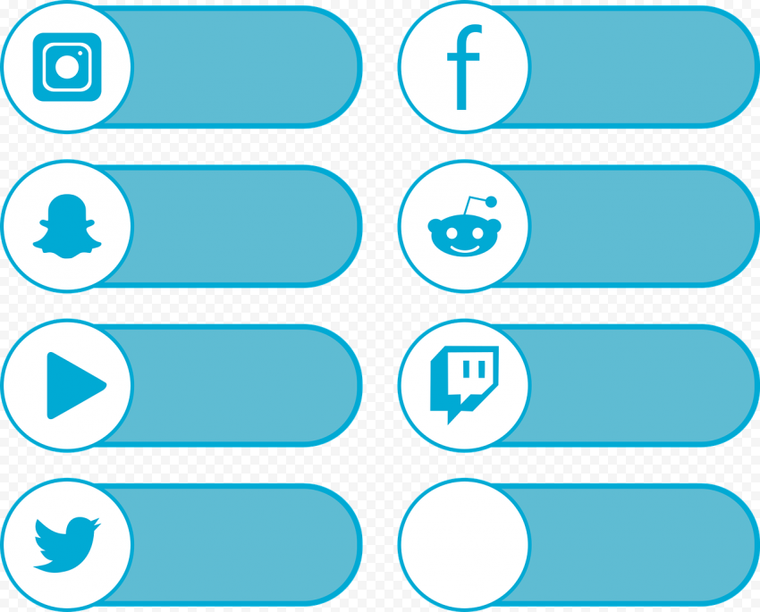 Social Media Overlay, Instagram, Facebook, Snapchat, Reddit, Youtube ...
