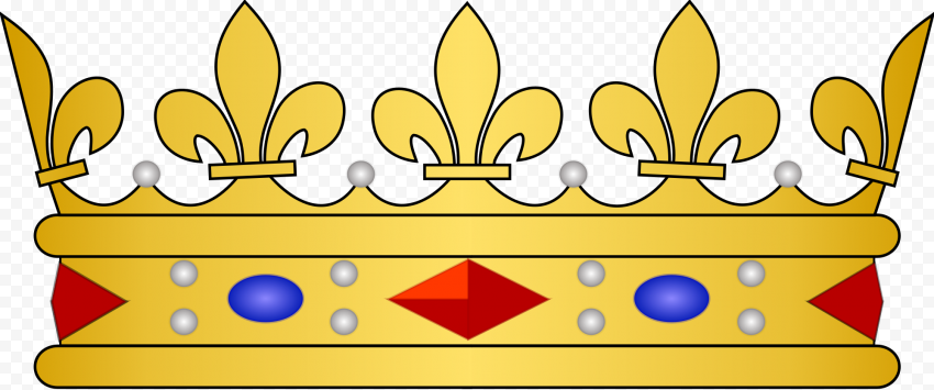 Golden Prince Crown Free PNG Image | Pxpng