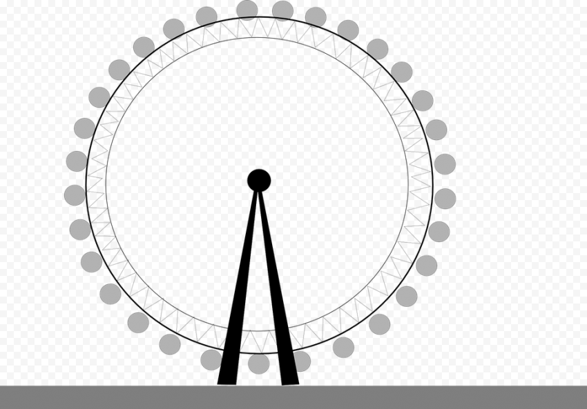 London Eye Transparent Background | Pxpng