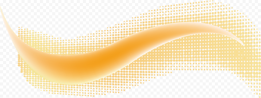 Vector Orange Wave PNG Pic | Pxpng