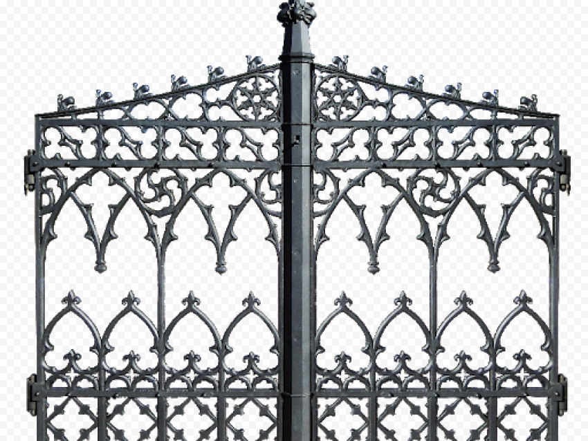 Metal Steel Gate PNG HD | Pxpng