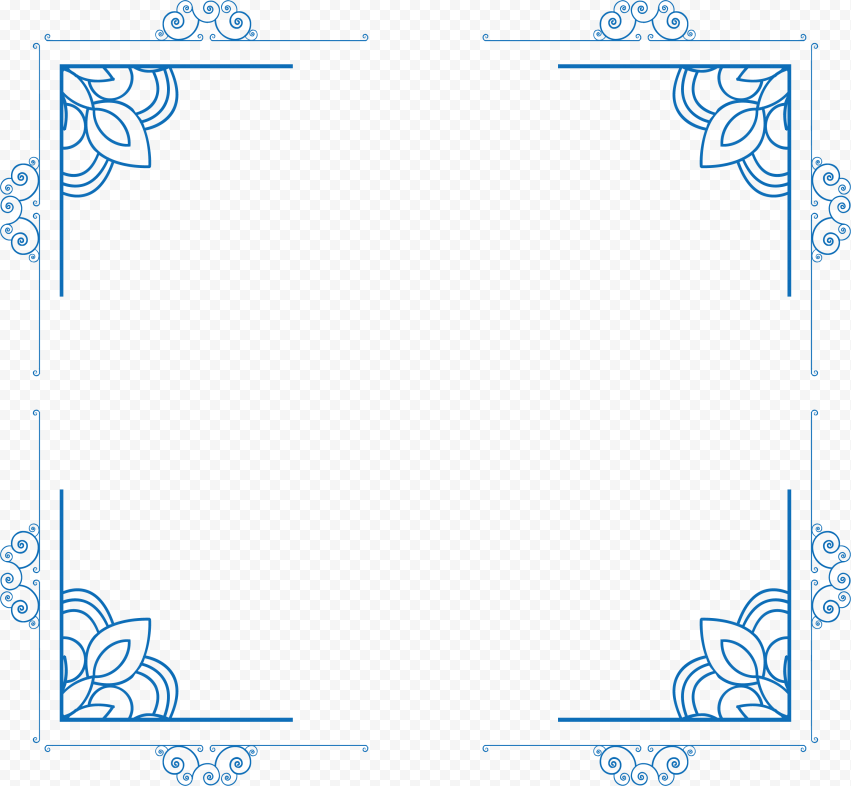 Pattern Border Transparent PNG | Pxpng