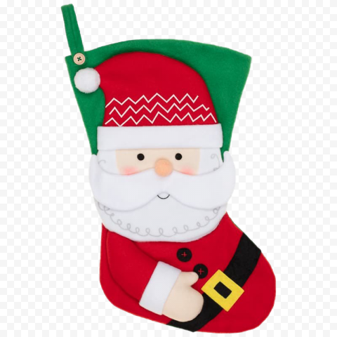 Santa Christmas Stockings PNG Photos | Pxpng