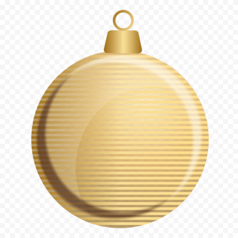 Gold Christmas Bauble PNG Photos | Pxpng
