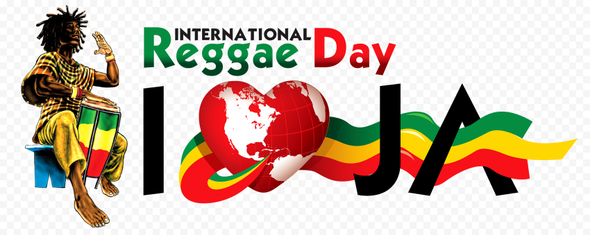 Jamaica Reggae Music festival Art, reggae, text, logo, art | Pxpng