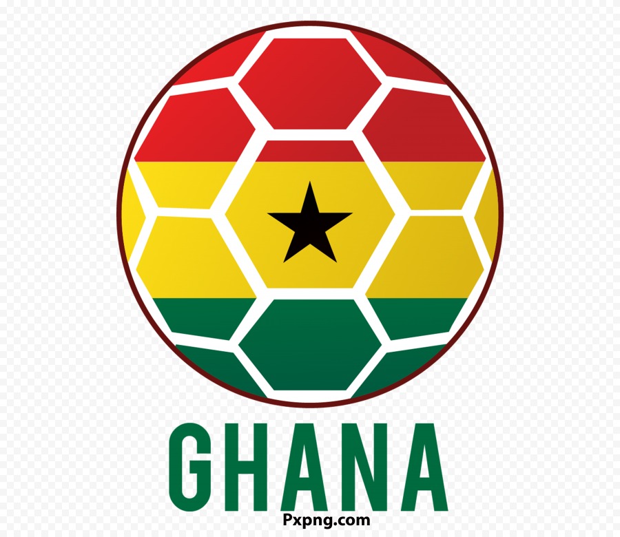 HD Flag Ghana in football PNG | Pxpng