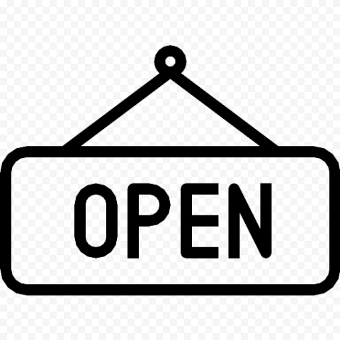 Open Banner Transparent Background | Pxpng