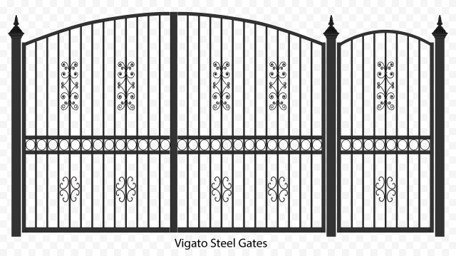 Steel Gate PNG File | Pxpng