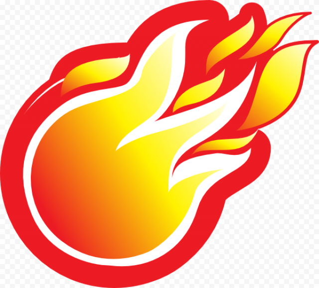 Vector Fireball PNG File | Pxpng