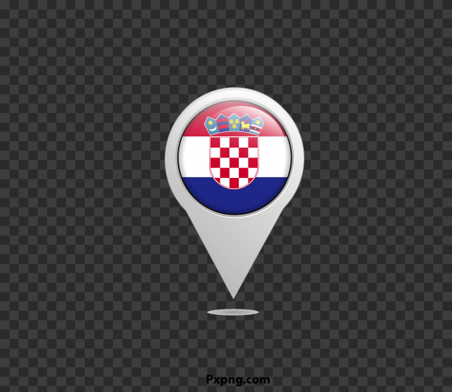 HD Vector Waving Croatia Flag Pole PNG | Pxpng